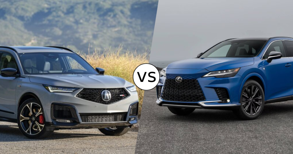 2025 Lexus RX vs. Acura MDX | Longo Lexus