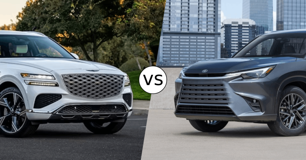 2025 Lexus TX vs. Genesis GV80 | Longo Lexus