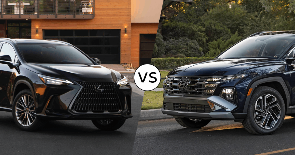 2026 Lexus NX vs Hyundai Tucson | Longo Lexus