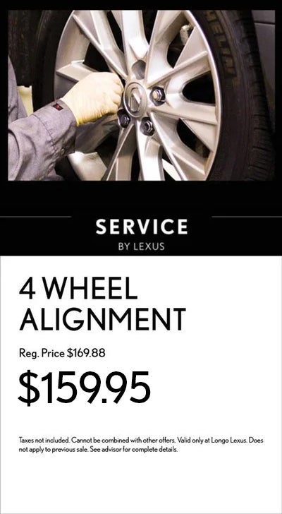 Lexus Service Specials El Monte, CA | Longo Lexus
